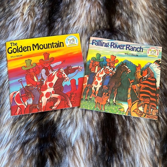 Toys | The Golden Mountain Falling River Ranch By Willi Baum Bundle Of 2 Vintage | Poshmark